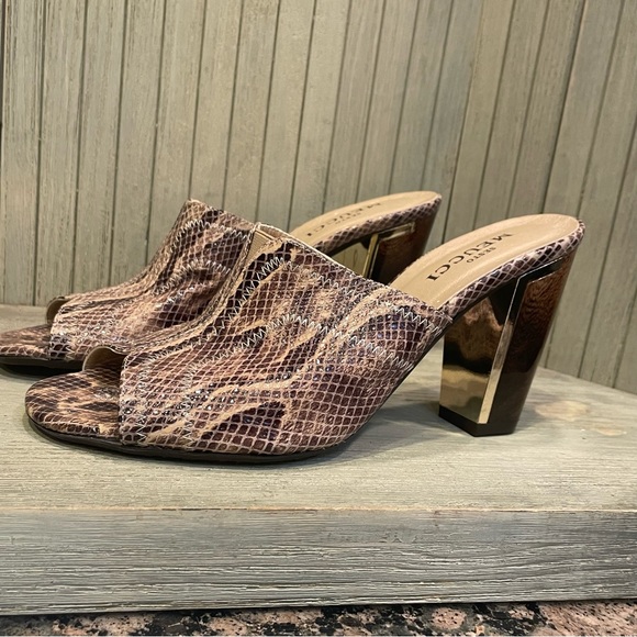 Sesto Meucci | Shoes | Sesto Meucci Heeled Mules 75n Made In Italy ...